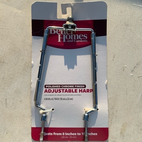 Accents | Nwt New Lamp Harp Adjustable | Poshmark